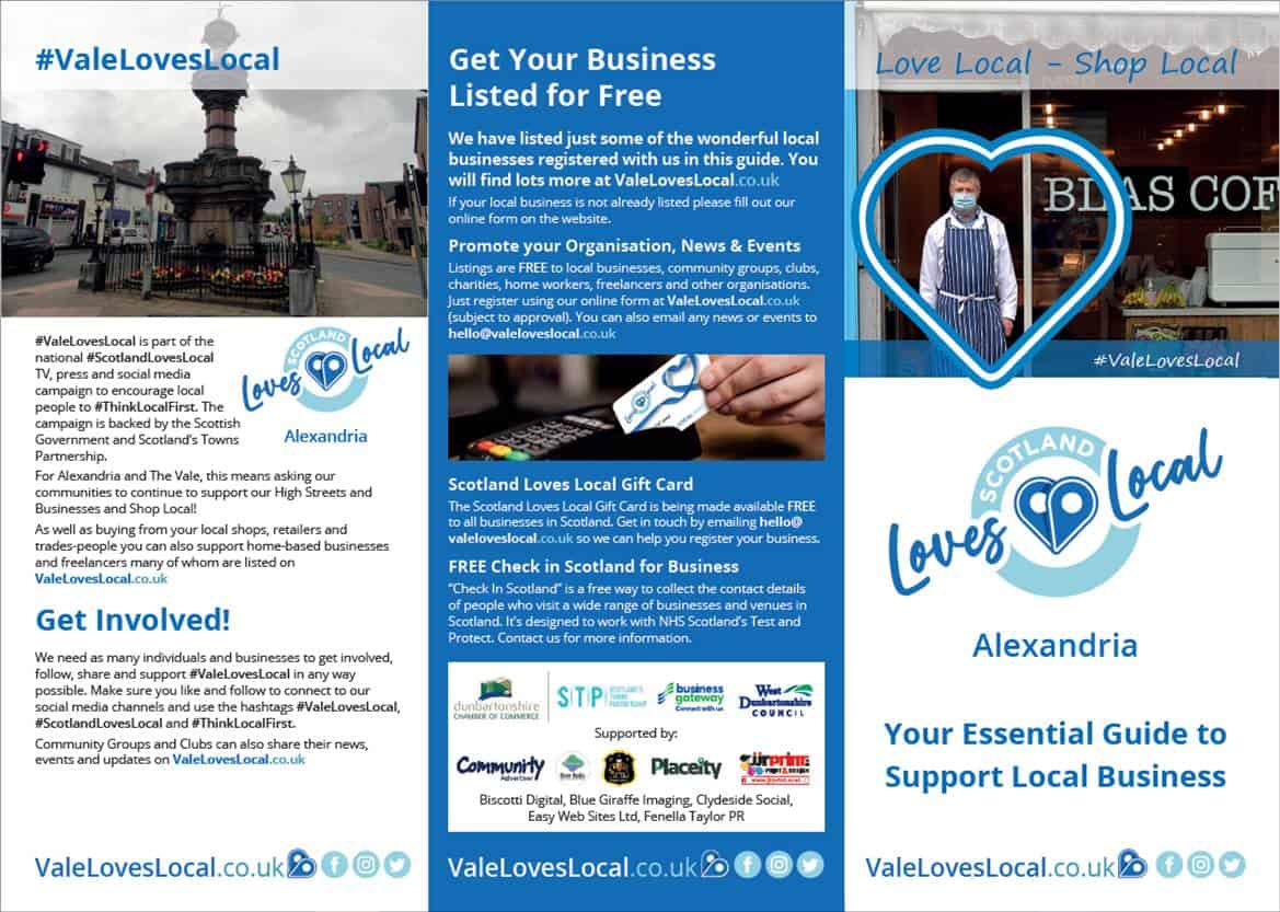 Dunbartonshire Loves Local campaign is off to a flyer across five towns ...